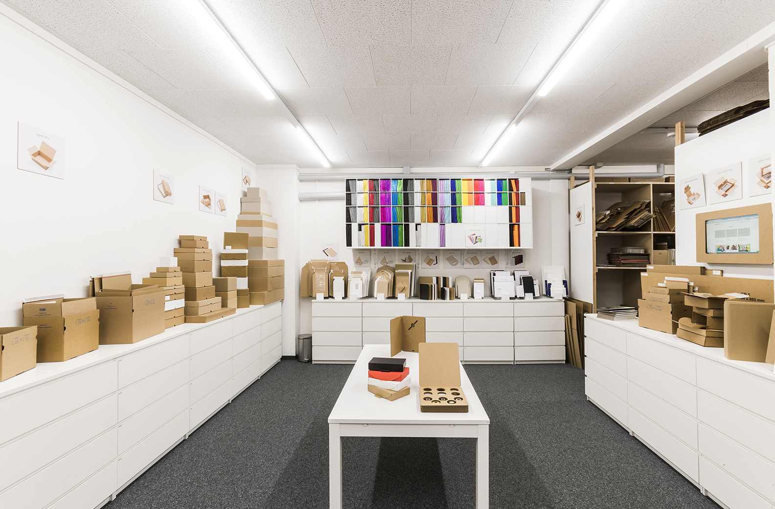 Walk-in Showroom - Optipac GmbH